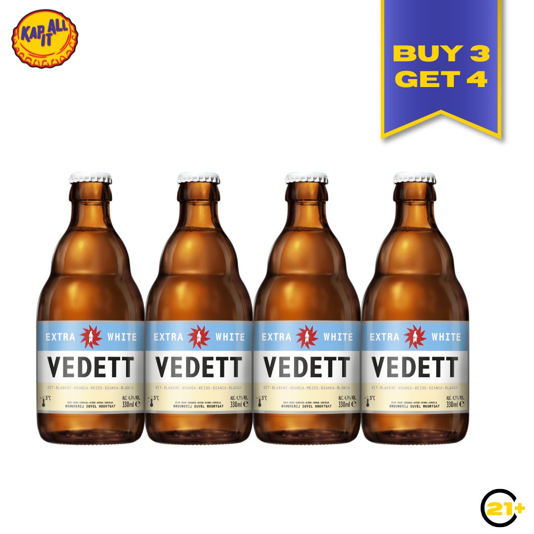 BEER VEDETT EXTRA WHITE 330ml – KAPITALL | Bottle Shop